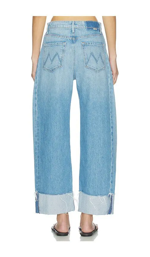 MOTHER The Half-pipe Ankle Cuff Fray Jeans - Last Bite