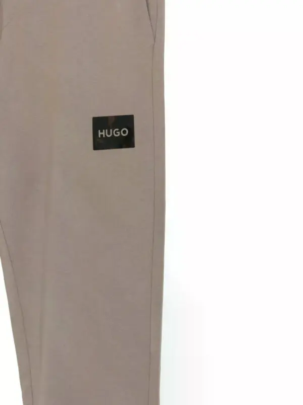 Hugo Drawstring Logo Patch Trousers
