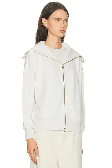 Varley Halley Zip Through Sweatshirt