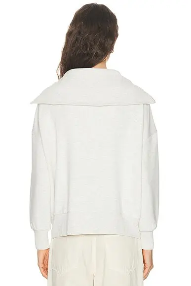Varley Halley Zip Through Sweatshirt