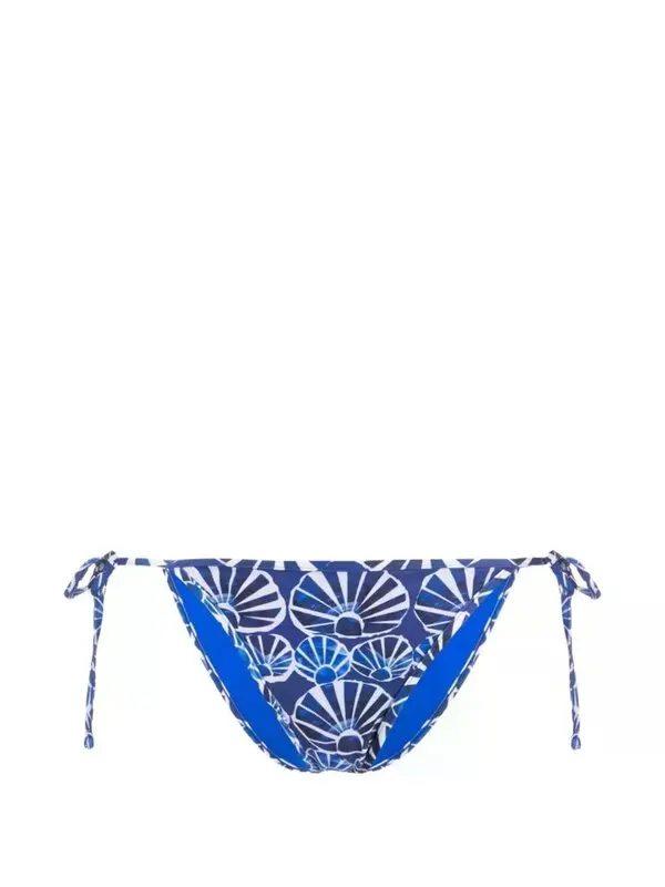 La DoubleJ Print Tie-side Briefs - Blue