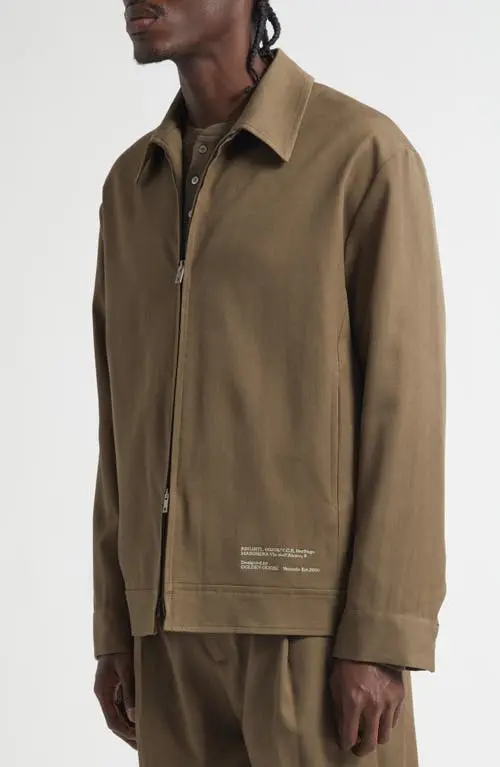 GOLDEN GOOSE Journey Luther Virgin Wool Gabardine Coach's Jacket - Cub