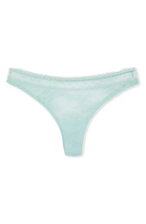 ETAM Plume Tanga Panties - Blue Green