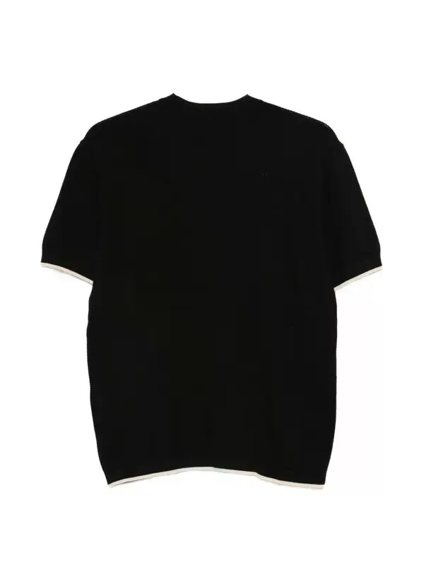 Emporio Armani Stripe-detail T-shirt