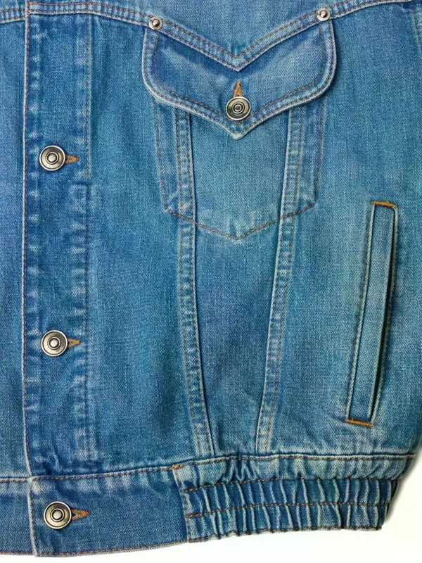 Versace Denim Blouson - Blue