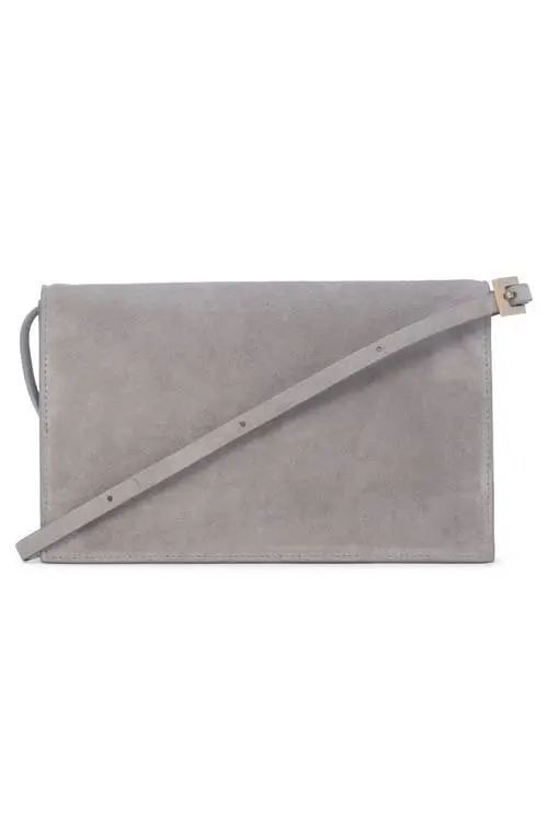 TOM FORD Mini Aube Suede Shoulder Bag - Cloudburst