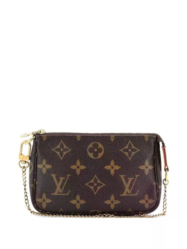 LOUIS VUITTON Pochette Accessoires Monogram Canvas - Brown