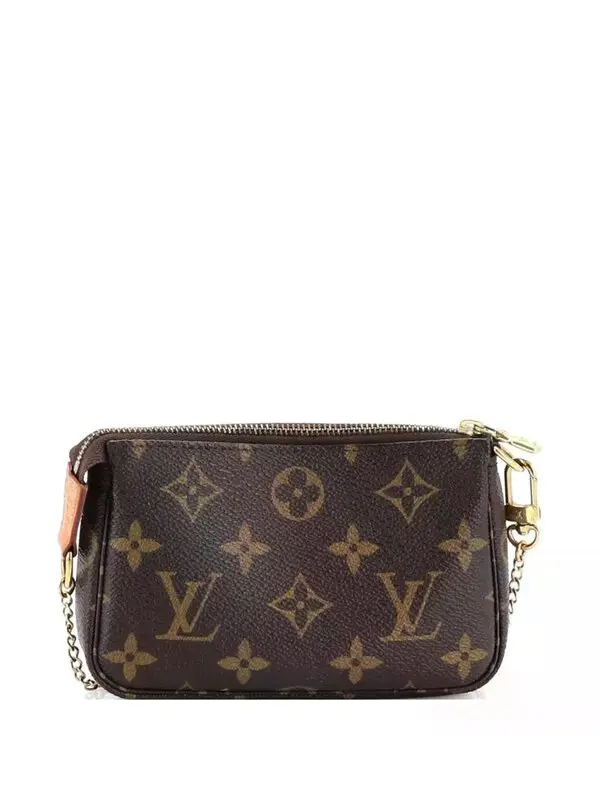 LOUIS VUITTON Pochette Accessoires Monogram Canvas - Brown
