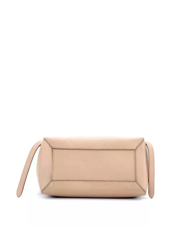 Celine Belt Bag Textured Leather Micro Satchel - Neutrals
