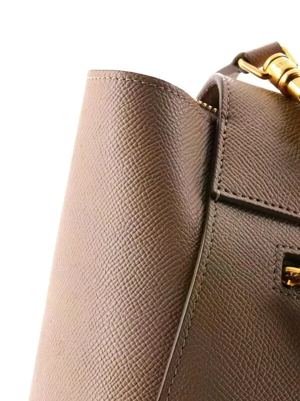 Celine Belt Bag Textured Leather Micro Satchel - Neutrals