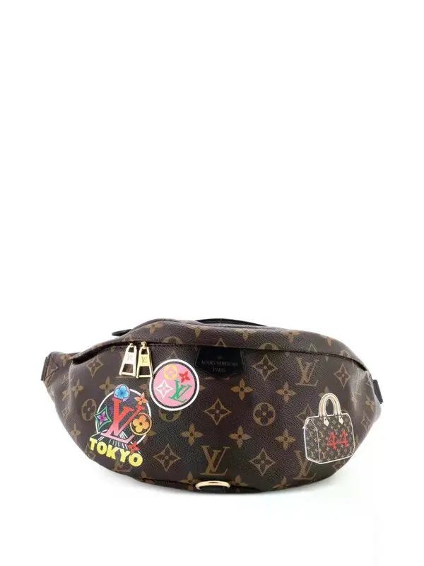 LOUIS VUITTON Bum Bag My World Tour Monogram Canvas - Brown