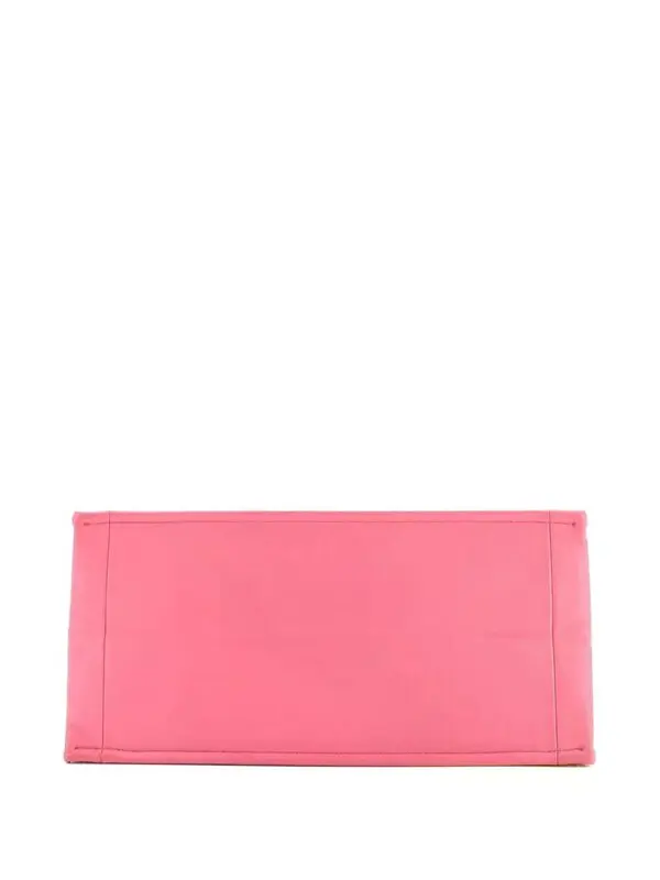 Dior Embossed Leather Medium Tote Bag