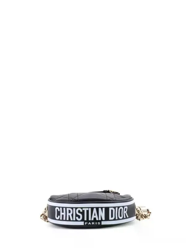 Dior Vibe Cannage Quilt Lambskin Mini Hobo Bag