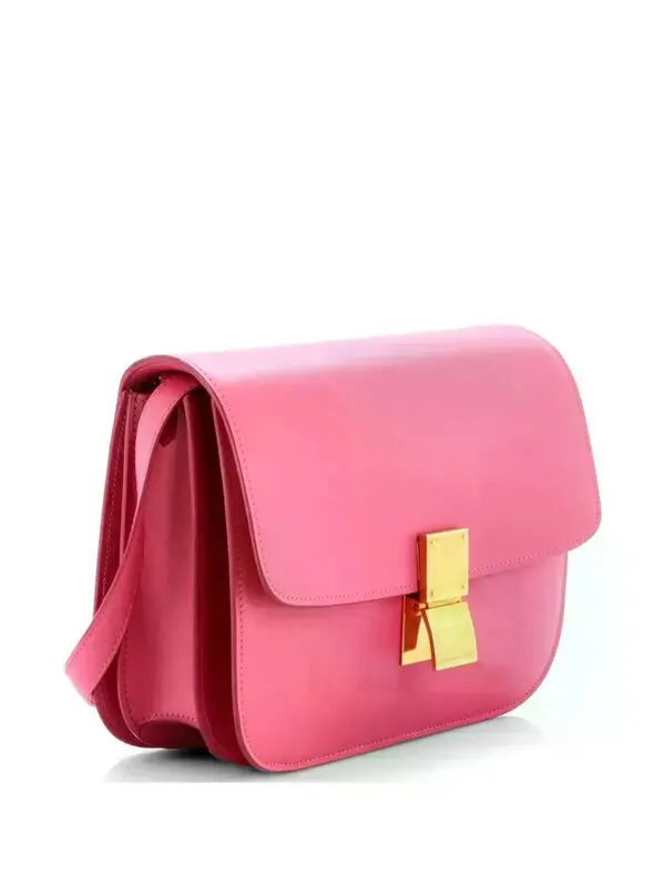 Celine Classic Box Bag Smooth Leather Medium - Pink