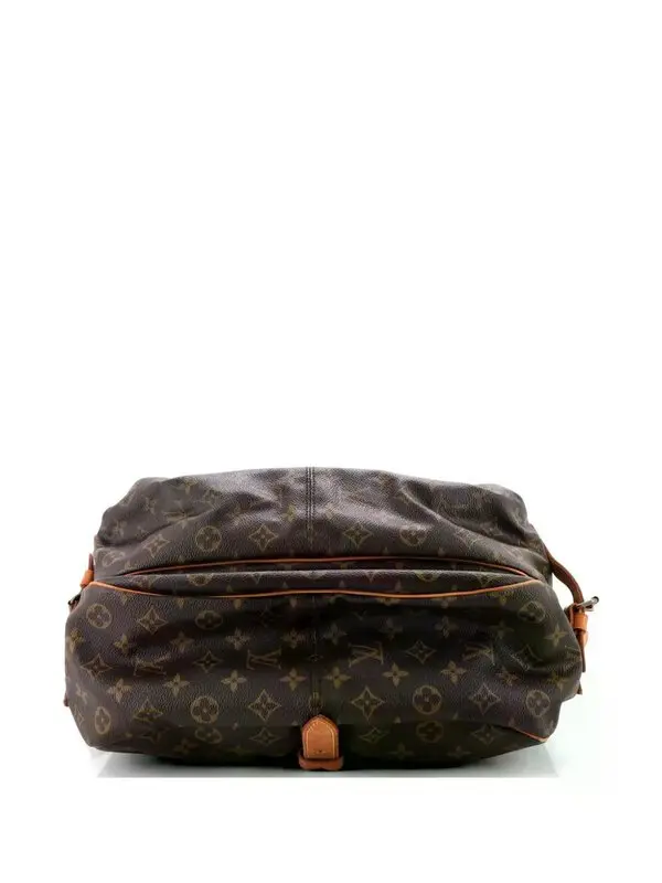 LOUIS VUITTON Saumur 35 Crossbody Bag Monogram Canvas
