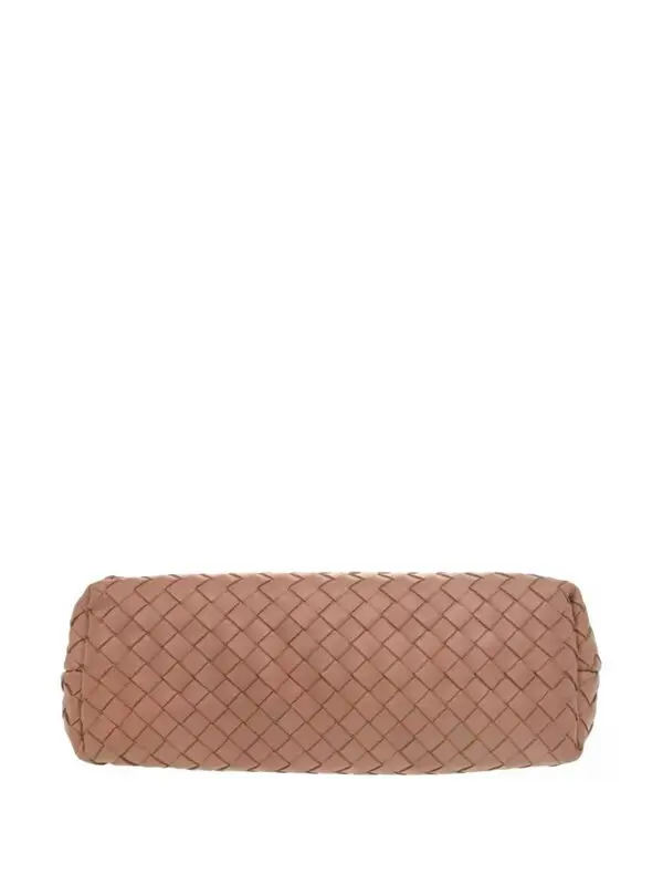Bottega Veneta Small Nappa Intrecciato Olimpia Shoulder Bag - Brown