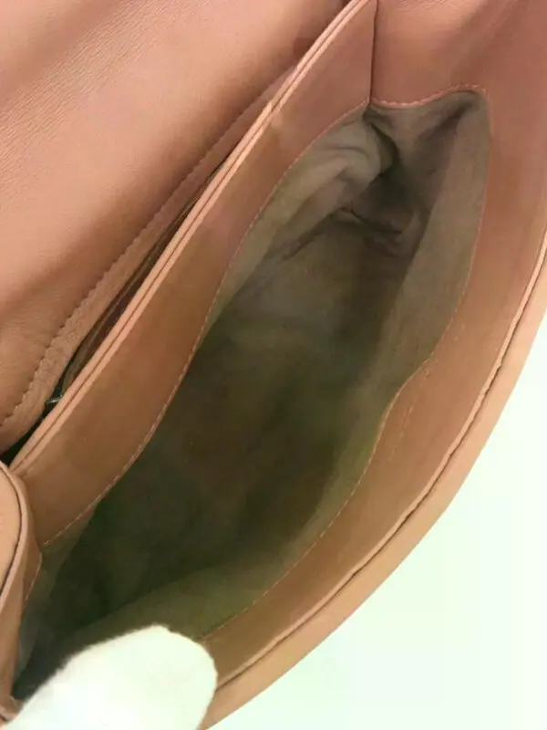 Bottega Veneta Small Nappa Intrecciato Olimpia Shoulder Bag - Brown