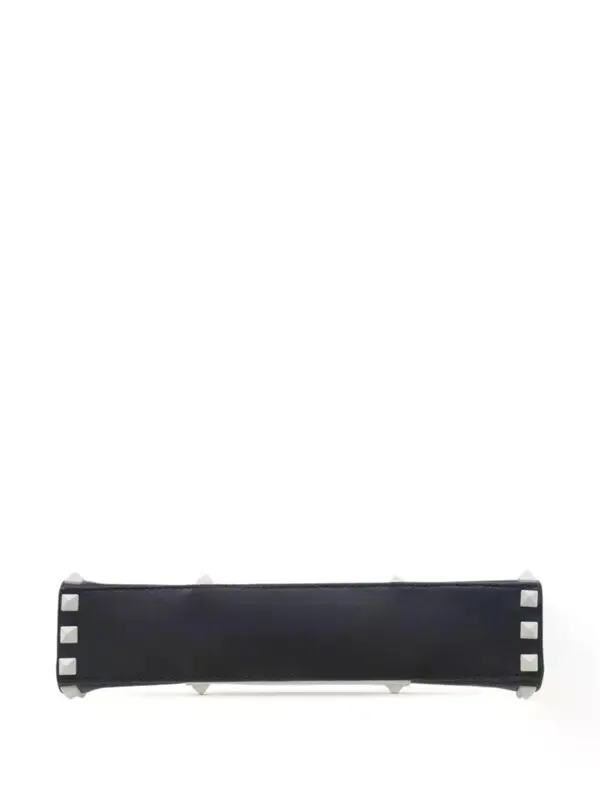 Valentino Garavani 2010-2025 Medium Leather Rockstud Crossbody Bag - Blue