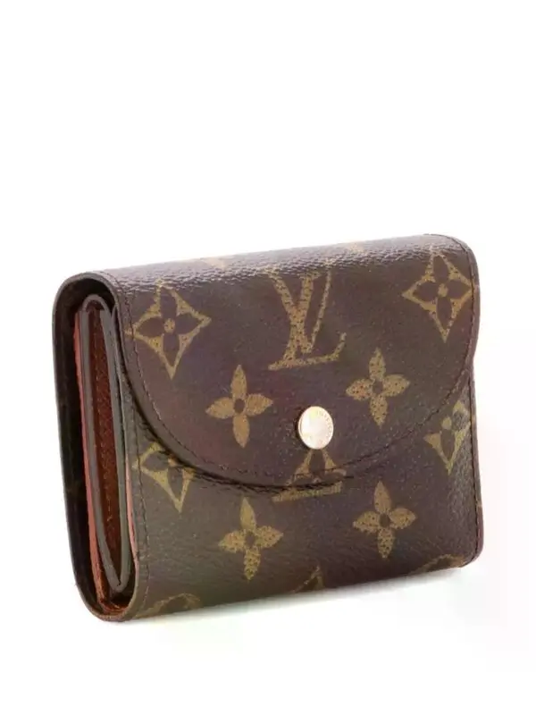 LOUIS VUITTON Helene Wallet Monogram Canvas Small Wallets