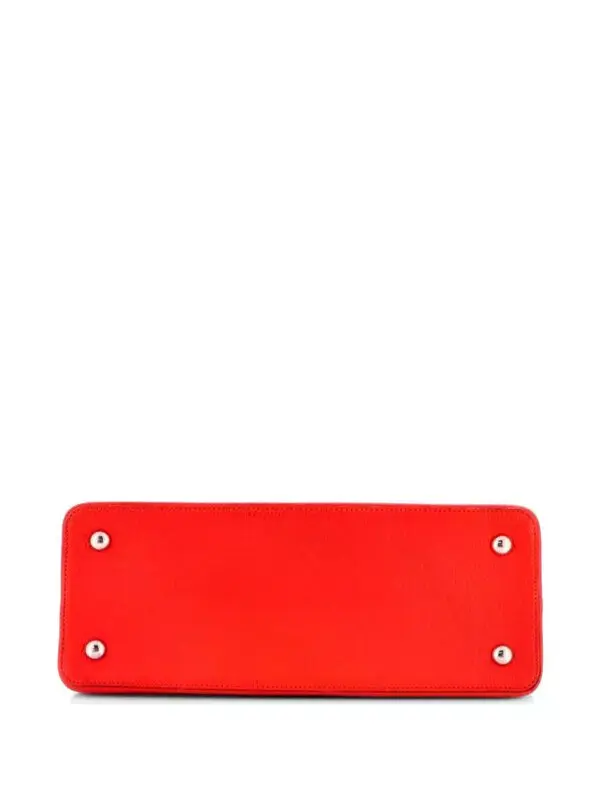 LOUIS VUITTON Capucines Gm Satchel - Red