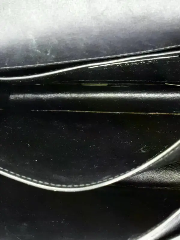 Saint Laurent Sunset Leather Medium Crossbody Bag - Black