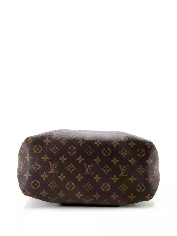 LOUIS VUITTON Flower Zipped Tote Monogram Canvas Mm Shoulder Bag - Brown