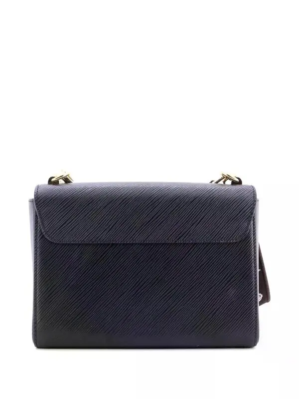 LOUIS VUITTON Flower Chain Twist Convertible Handbag Epi Leather Mm