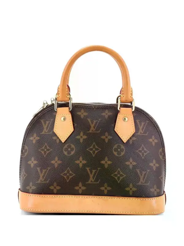 LOUIS VUITTON Alma Bb Crossbody Bag Monogram Canvas