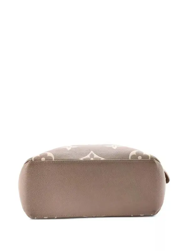 LOUIS VUITTON Petit Palais Bicolor Monogram Empreinte Giant Satchel - Neutrals
