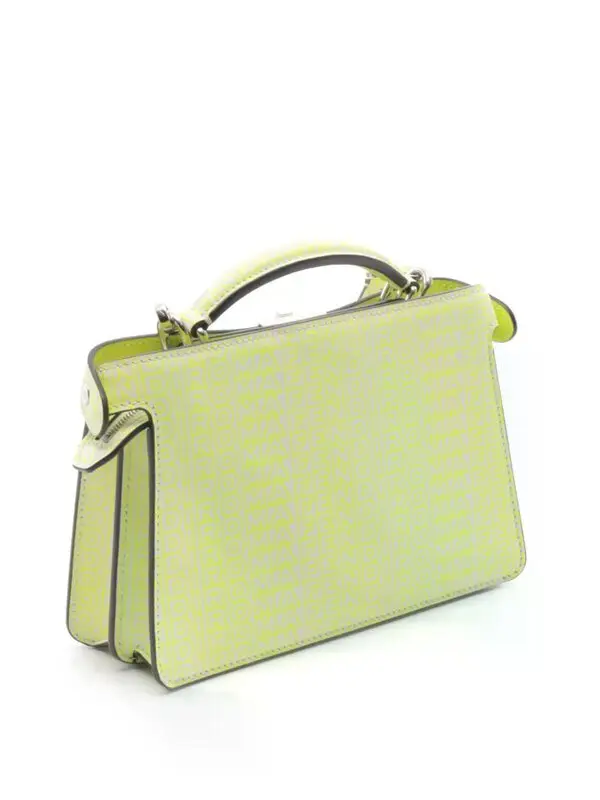 Fendi 2010-2026 X Marc Jacobs Leather Peekaboo Iseeu Xcross Satchel - Yellow
