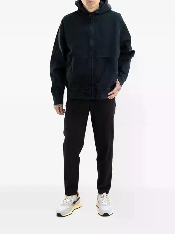 CRUNA Burano Elastic-waist Trousers - Blue