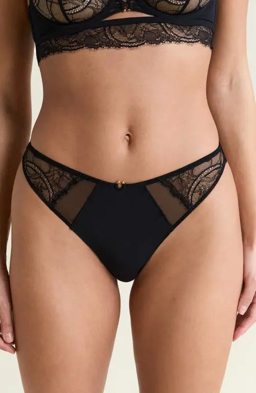 ETAM Vertige Thong - Black