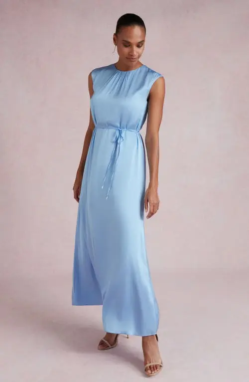 Ted Baker London Gathered Neck Maxi Dress