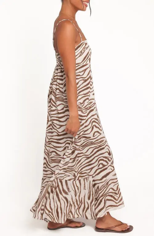 PETAL & PUP Kelsie Tiered Maxi Dress