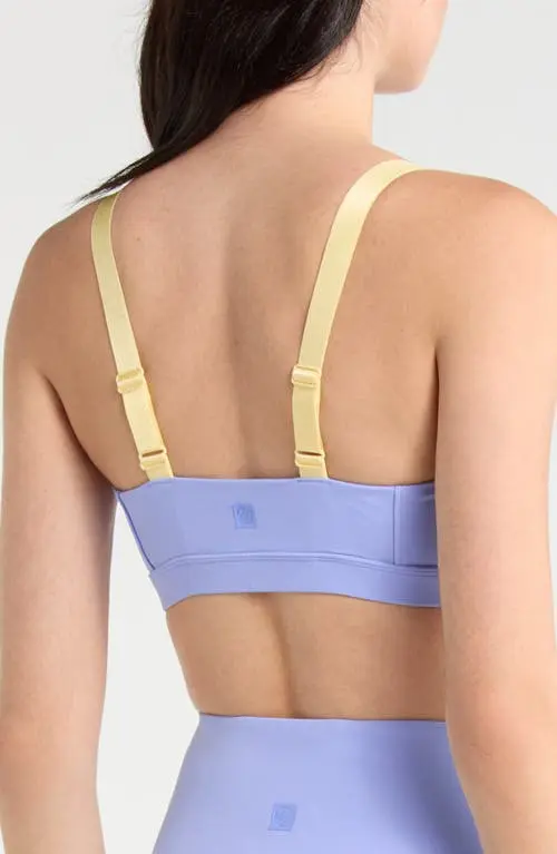 MPG Cloud Contrast Sports Bra - Jacaranda