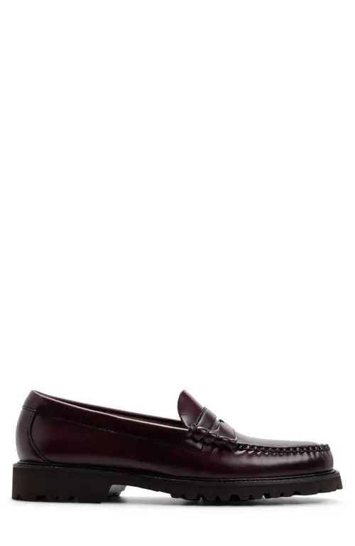 G.H.BASS Layton Leather Penny Loafer - Wine