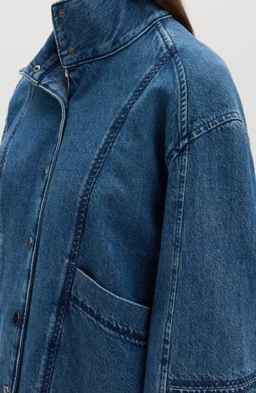 PER UNA BY M&S Denim Bomber Jacket