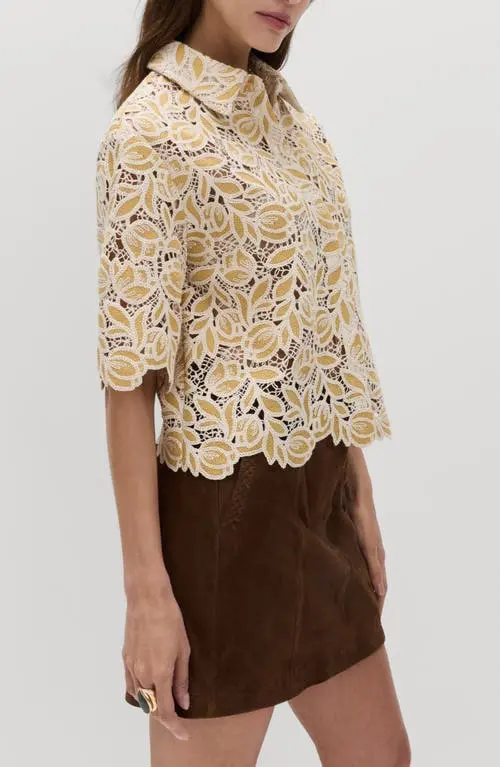 PER UNA BY M&S Open Stitch Shirt Jacket