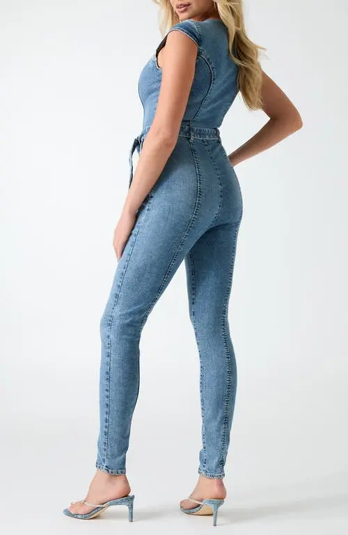 Guess Cassidy Tie Waist Jumpsuit