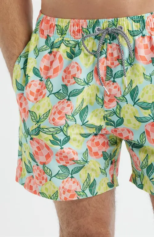 BOARDIES Citrus Print Swim Trunks - Multi