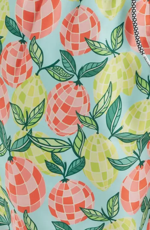 BOARDIES Citrus Print Swim Trunks - Multi