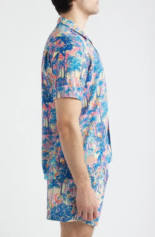 BOARDIES Havana Print Camp Shirt