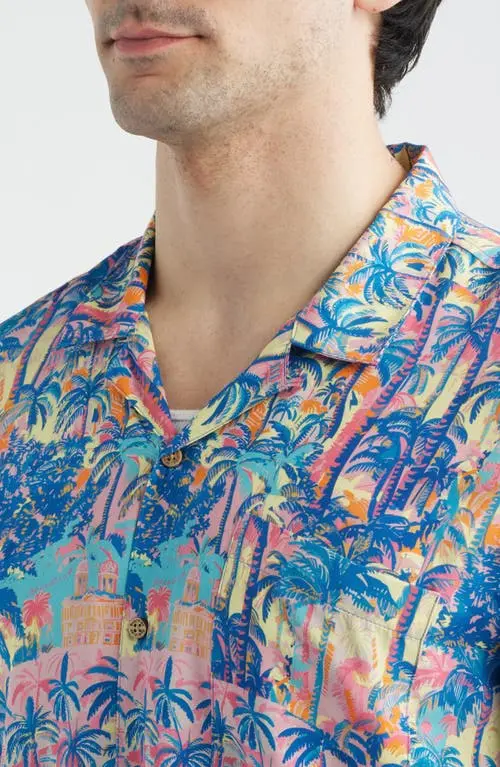 BOARDIES Havana Print Camp Shirt