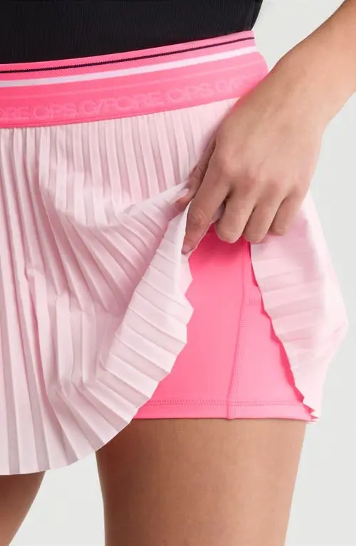 G/fore Micropleat High-rise Skort - Blush