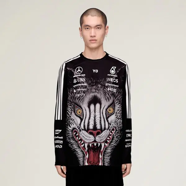 Adidas Y-3 Mercedes Driver Long Sleeve Jersey