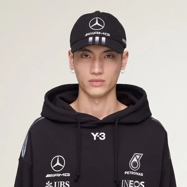Adidas Y-3 Mercedes-amg Petronas Formula 1 Team Dad Cap - Black