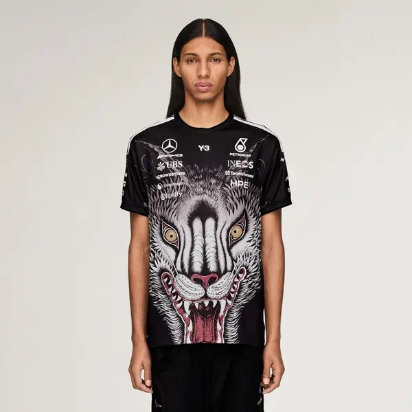 Adidas Y-3 Mercedes Amg Petronas Formula 1 Team Driver Short Sleeve Jersey