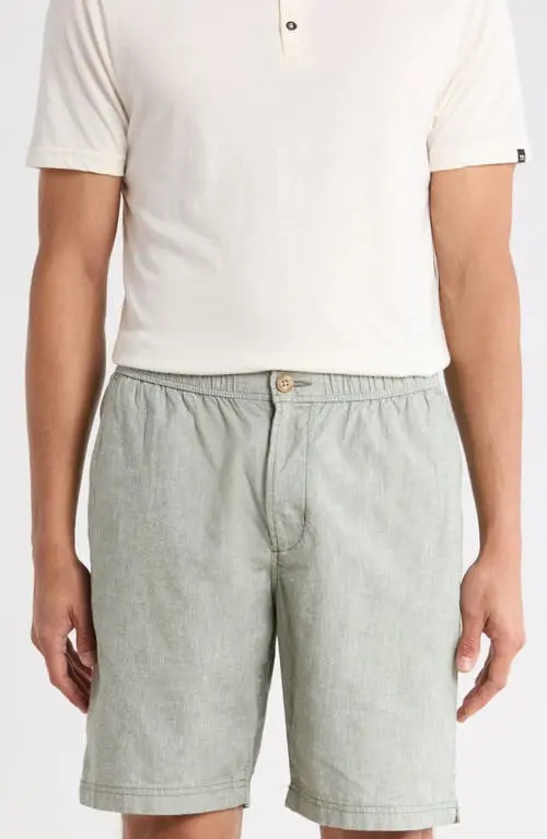 Tommy Bahama Linen Blend Riviera Shorts - Dusty Sage