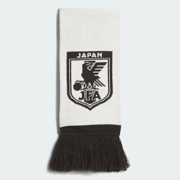 Adidas Japan Away Soccer Scalf Scarf Off White - Off White / Black