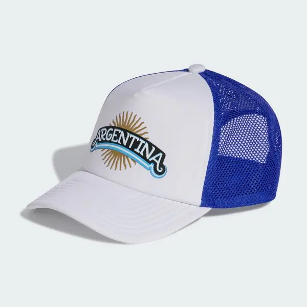 Adidas Argentina 26 Trucker Cap - Icey Blue / Black